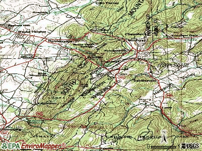Fort Ritchie, Maryland (MD 21719) profile: population, maps, real ...