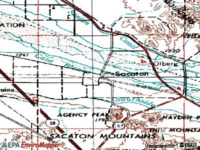 Sacaton, Arizona (AZ 85247) profile: population, maps, real estate ...
