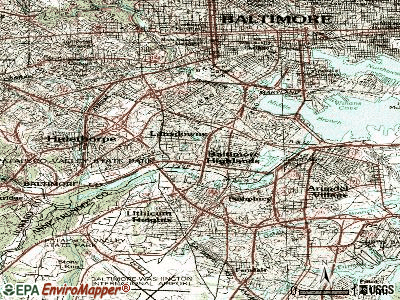 Lansdowne-Baltimore Highlands, Maryland (MD 21227) profile: population ...