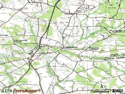 Millington, Maryland (MD 21651) profile: population, maps, real estate ...