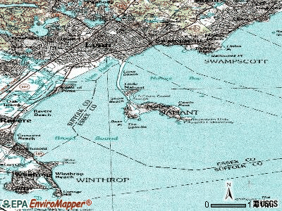 Nahant, Massachusetts (MA 01908) profile: population, maps, real estate ...