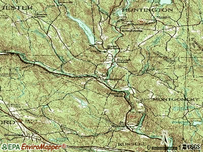 Huntington, Massachusetts (MA 01050) profile: population, maps, real ...