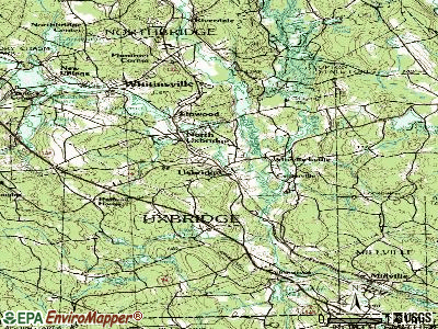Uxbridge, Massachusetts (MA 01569) profile: population, maps, real ...