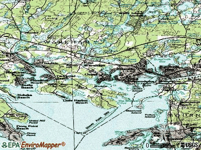 Onset, Massachusetts (MA 02538, 02558) profile: population, maps, real ...