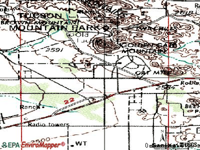 Tucson Estates, Arizona (AZ 85735) profile: population, maps, real ...