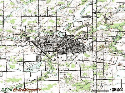 Adrian, Michigan (MI 49221) profile: population, maps, real estate ...