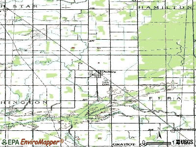 Ashley, Michigan (MI 48806) profile: population, maps, real estate ...