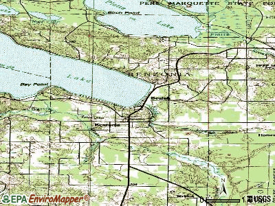 Beulah, Michigan (MI 49617) profile: population, maps, real estate ...