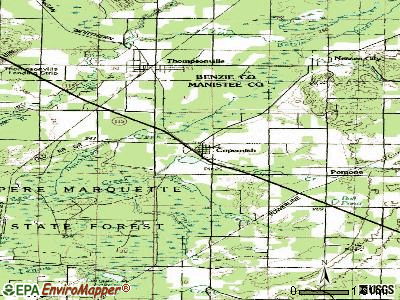 Copemish, Michigan (MI 49625, 49683) profile: population, maps, real ...