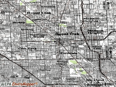 Pleasant Ridge, Michigan (MI 48067, 48069) profile: population, maps ...