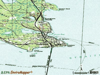St. Ignace, Michigan (MI 49781) profile: population, maps, real estate ...