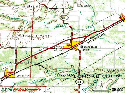 Beebe, Arkansas (AR 72012) profile: population, maps, real estate ...