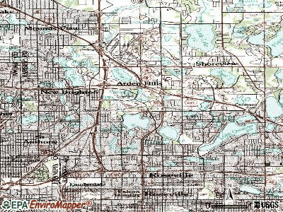 Arden Hills, Minnesota (MN 55112, 55126) profile: population, maps ...