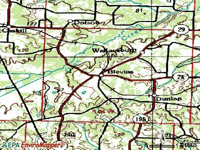 Blevins, Arkansas (AR 71825) profile: population, maps, real estate ...
