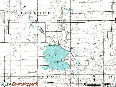 Freeborn, Minnesota (MN 56032, 56097) profile: population, maps, real ...