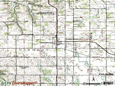 Harmony, Minnesota (MN 55939) profile: population, maps, real estate ...
