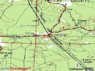 Carthage, Arkansas (AR 71725, 72084) profile: population, maps, real ...