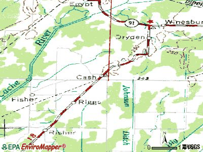 Cash, Arkansas (AR 72421) profile: population, maps, real estate ...