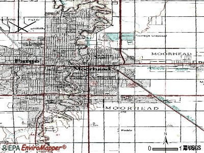 Moorhead, Minnesota (MN 56560) profile: population, maps, real estate ...