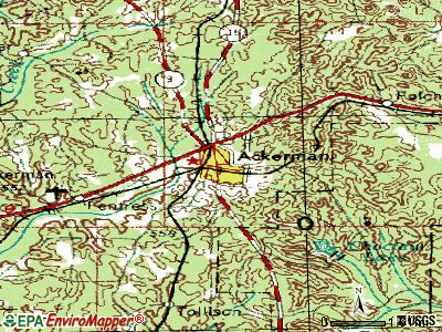 Ackerman, Mississippi (MS 39735) profile: population, maps, real estate ...