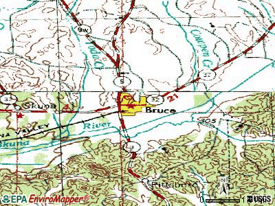 Bruce, Mississippi (MS 38915, 38951) profile: population, maps, real ...
