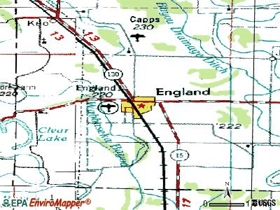 England, Arkansas (AR 72046) profile: population, maps, real estate ...