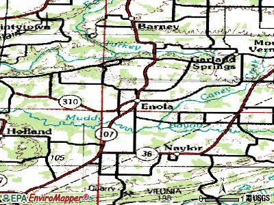 Enola, Arkansas (AR 72047) profile: population, maps, real estate ...