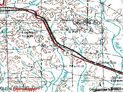 Myrtle, Mississippi (MS 38650) profile: population, maps, real estate ...