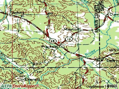 Puckett, Mississippi (MS 39042) profile: population, maps, real estate ...