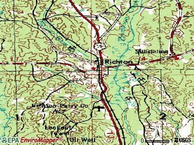 Richton, Mississippi (MS 39476) profile: population, maps, real estate ...