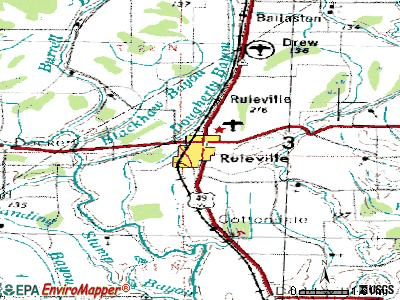 Ruleville, Mississippi (MS 38771) profile: population, maps, real ...