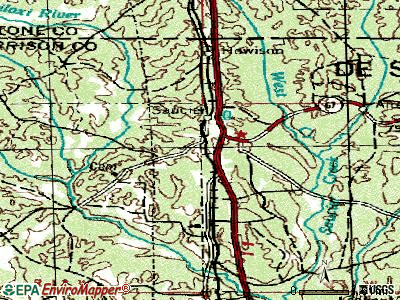 Saucier, Mississippi (MS 39574) profile: population, maps, real estate ...