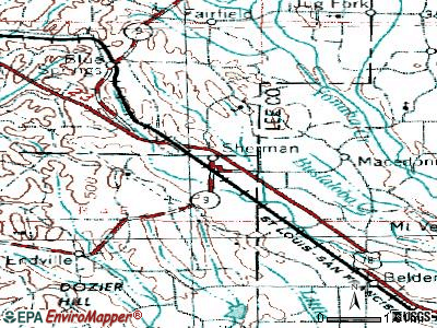 Sherman, Mississippi (MS 38826, 38869) profile: population, maps, real ...
