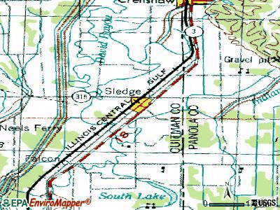Sledge, Mississippi (MS 38621) profile: population, maps, real estate ...