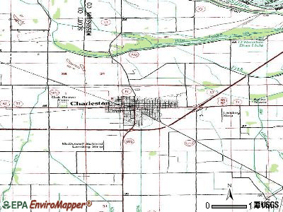 Charleston, Missouri (MO 63834) profile: population, maps, real estate ...