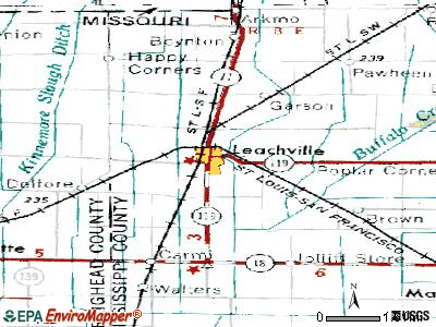 Leachville, Arkansas (AR 72438) profile: population, maps, real estate ...