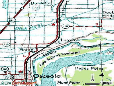 Luxora, Arkansas (AR 72358) profile: population, maps, real estate ...