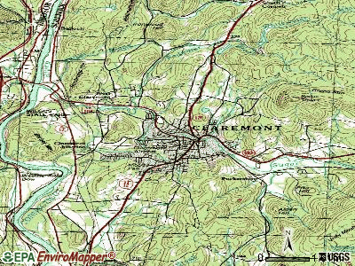 Claremont, New Hampshire (NH 03743) profile: population, maps, real ...
