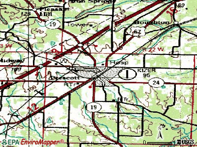 Prescott, Arkansas (AR 71857) profile: population, maps, real estate ...