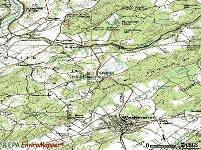 Oxford, New Jersey (NJ 07863) profile: population, maps, real estate ...