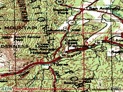 Cedar Crest Albuquerque Zip Code Map