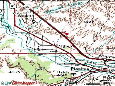 Salem, New Mexico (NM 87941) profile: population, maps, real estate ...
