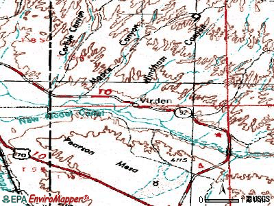 Virden, New Mexico (NM 85534) profile: population, maps, real estate ...