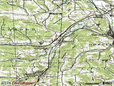 Almond, New York (NY 14804, 14843) profile: population, maps, real ...