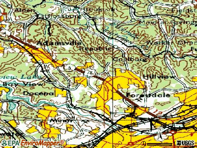 Forestdale, Alabama (AL 35214) profile: population, maps, real estate ...