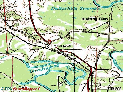 Forkland, Alabama (AL 36740) profile: population, maps, real estate ...