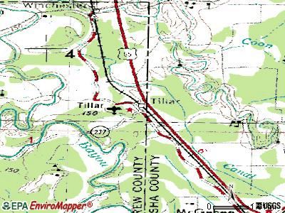 Tillar, Arkansas (AR 71670) profile: population, maps, real estate ...