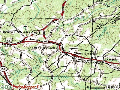 Broadway, North Carolina (NC 27330, 27505) profile: population, maps ...