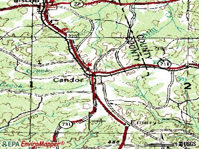Candor, North Carolina (NC 27229) profile: population, maps, real ...