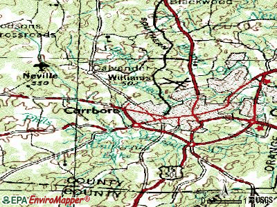Carrboro, North Carolina (NC 27510, 27516) profile: population, maps ...